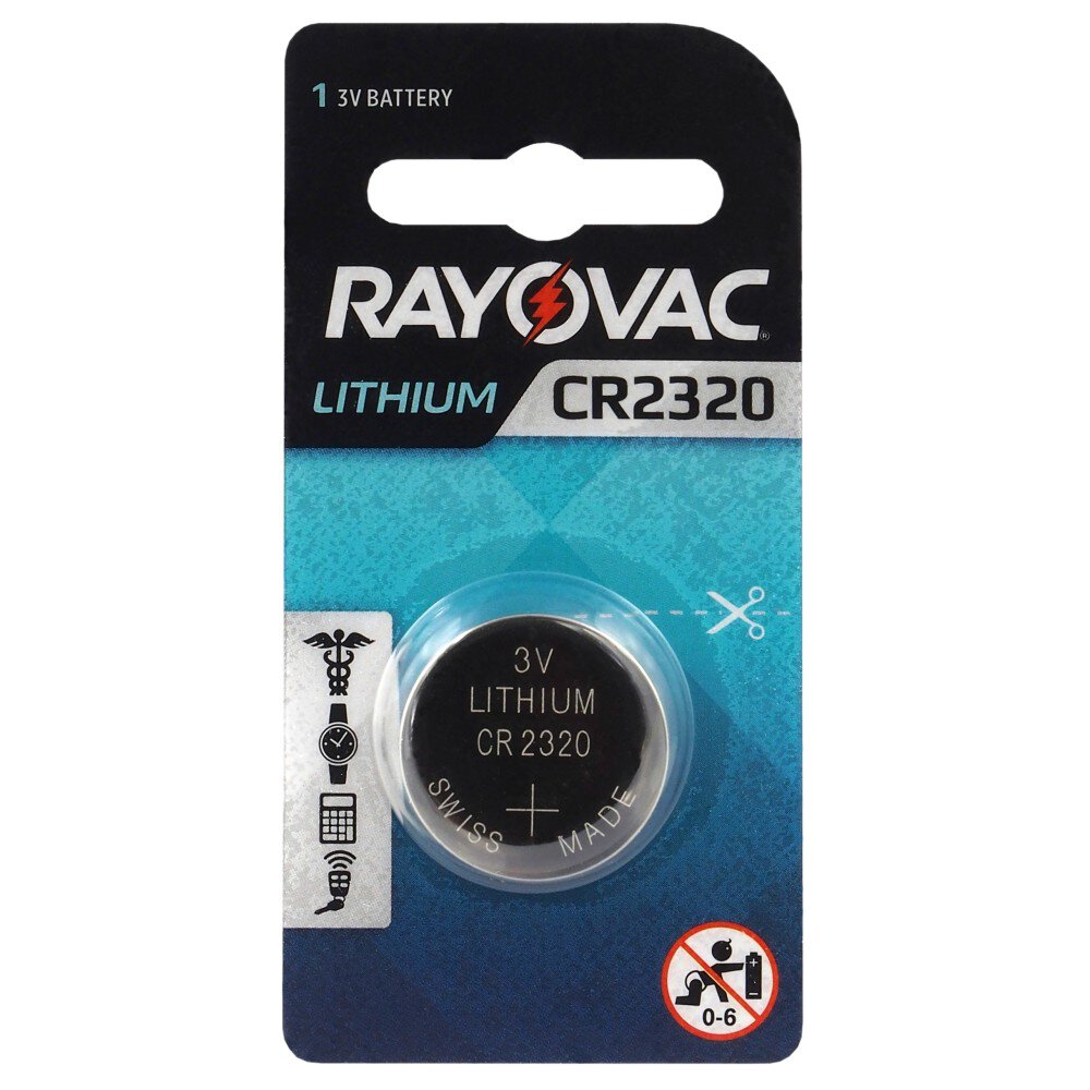 Lithium battery Rayovac CR2320 - online store Baltrade
