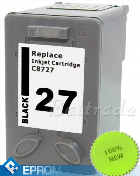 Tusz HP 27 Black 17,3 ml (C8727A) - online store Baltrade